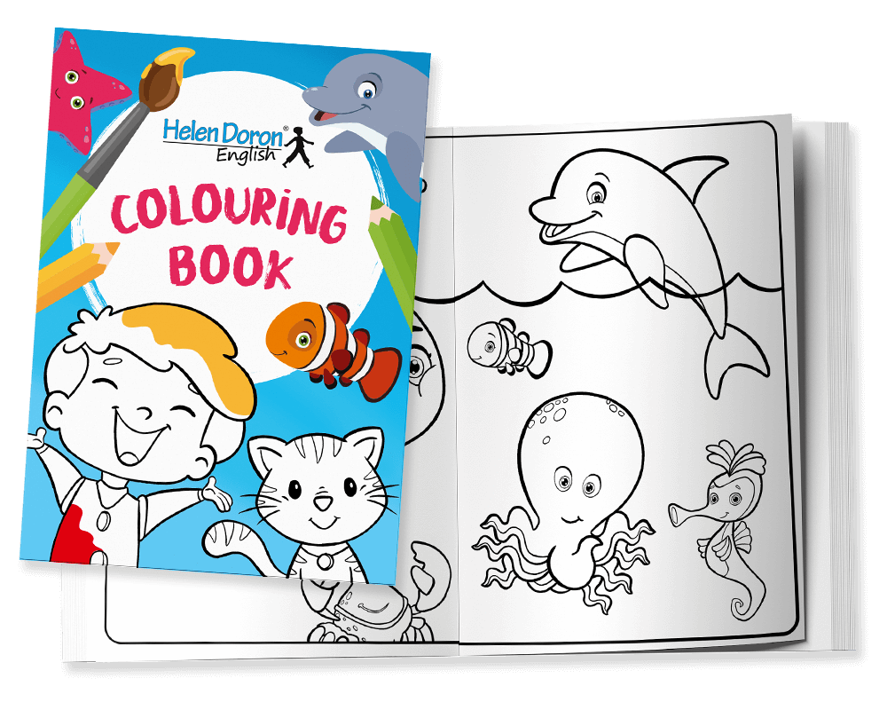 PRINTS COLOURING BOOK 50 Pcs Www helendoronprops